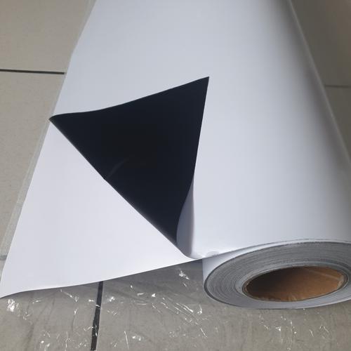 Jual Sticker Vinyl Blockout Glossy/ Black Ecosolvent / Outdoor 120 gsm ...