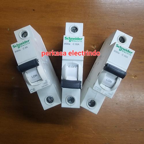 Jual MCB SCHNEIDER IK60N Ik60a 1p 6A 25A 32A - 25A - Jakarta Pusat - perkasa electrindo | Tokopedia