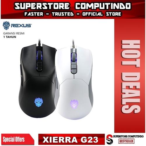 Promo Rexus Xierra G23 RGB Gaming Mouse - Putih - Jakarta Pusat ...