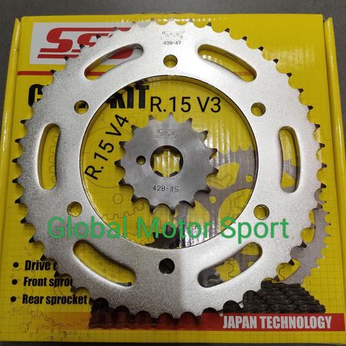 Jual Chain Kit Gir Set SSS R15 V3,R15 V4 New Sss. - Jakarta Timur ...