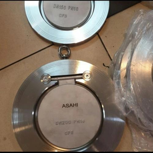 Jual ASAHI WAFER CHECK VALVE SINGLE DOOR SS304 6" WAFER CHECK - 4 ...