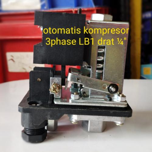 Jual otomatis kompresor 3 phase lubang 1 pressure switch compresor 3 ...