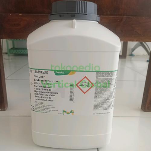 Jual Sodium Hydroxide Merck 1.06498.5000 5 kg NaOH Natrium Hydroxide ...