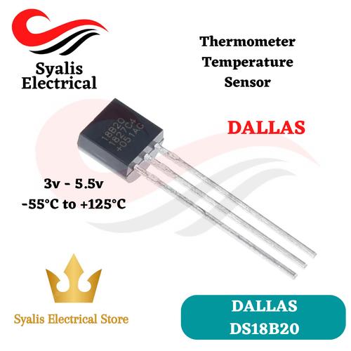 Jual DS18B20 Dallas temperature sensor TO-92 [SYALIS] - Kota Bandung ...