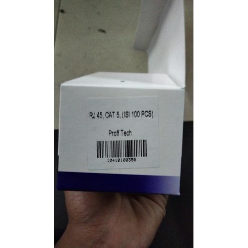 Jual Konektor Rj45 Cat5 BOX isi 100 Pcs RJ45 PROFFTECH - Jakarta Pusat ...