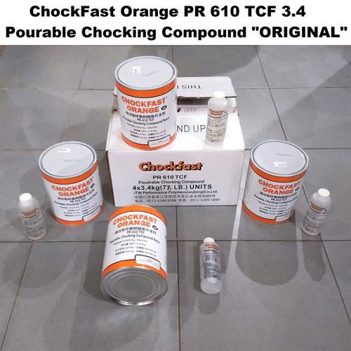 Jual ChockFast Orange PR 610 TCF 3.4 Pourable Chocking Compound Chock ...