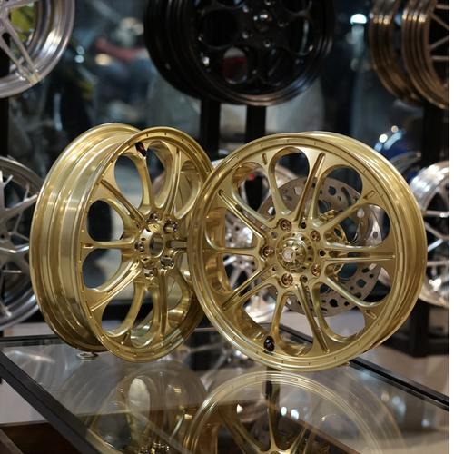 Jual Velg Marus W133 13inc Gold Front & Rear Vespa GT Series - Rims ...