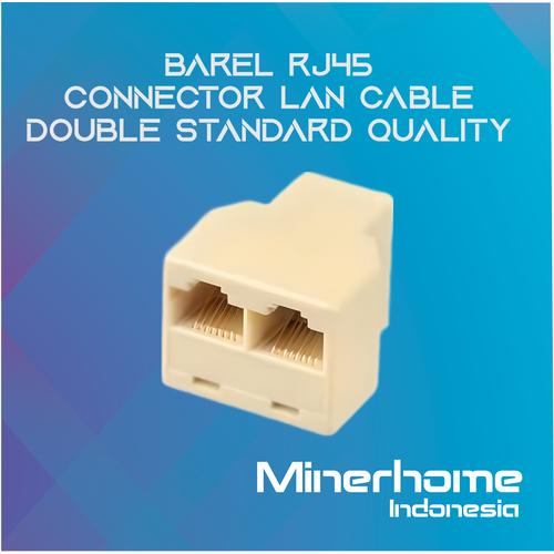 Jual Barel Konektor RJ45 Sambungan Kabel LAN Standard Quality - Kota ...