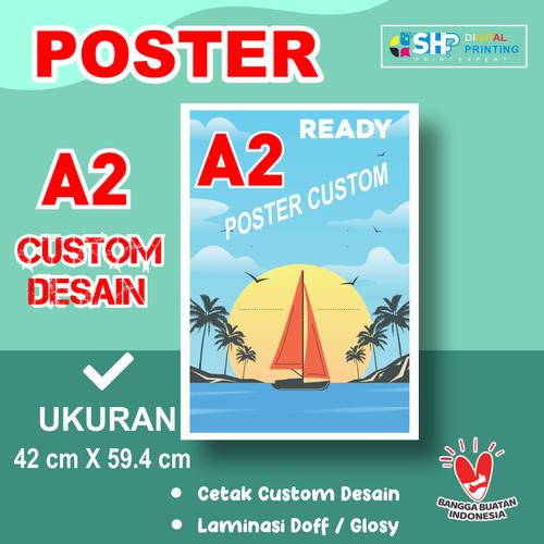 Jual Cetak Poster A2 Custom - A2, non Laminasi - Kota Bekasi - SHP ...