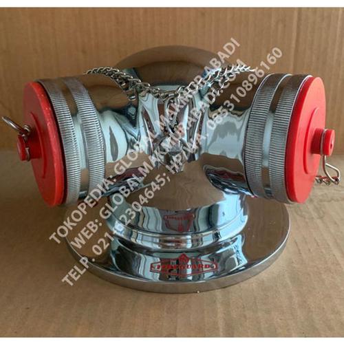 Jual FIREGUARD S11 SIAMESE CONNECTION MACHINO COUPLING CHROME FINISH ...
