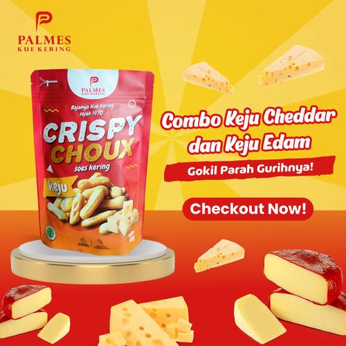 Jual Soes Kering Keju Crispy Choux Palmes - Kota Pekalongan - Roemah ...