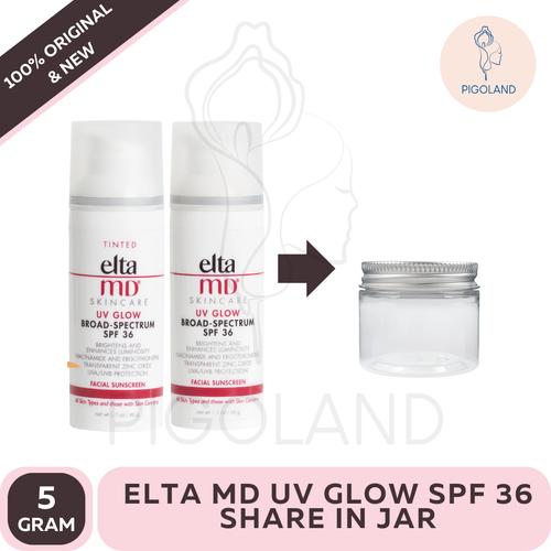 Jual Elta MD EltaMD UV Glow SPF 36 Facial Sunscreen Share In Jar 5 gram ...