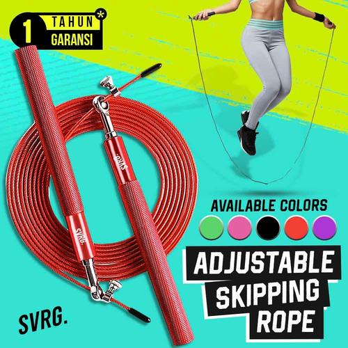 Jual Premium Skipping Rope Svarga 3 Meter | Tali Skipping Speed Rope ...