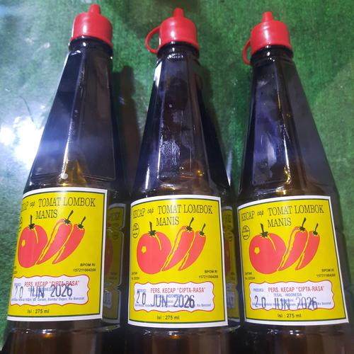 Jual Kecap Manis Cap Tomat Lombok Kemasan PET 275ml - Kab. Tegal ...