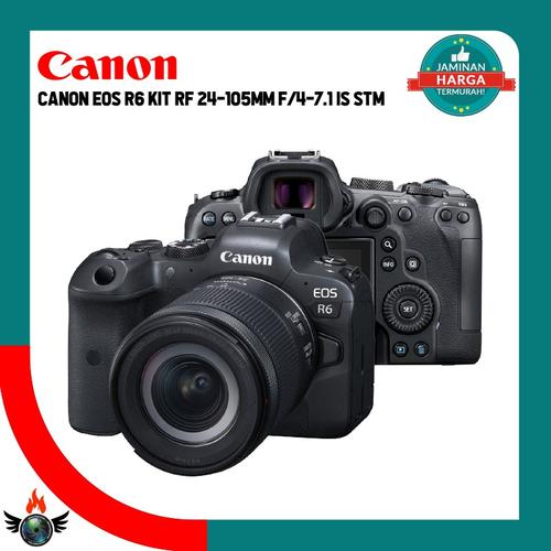 Jual Canon EOS R6 / R 6 Kit RF 24-105mm f/4-7.1 IS STM - Jakarta Pusat ...