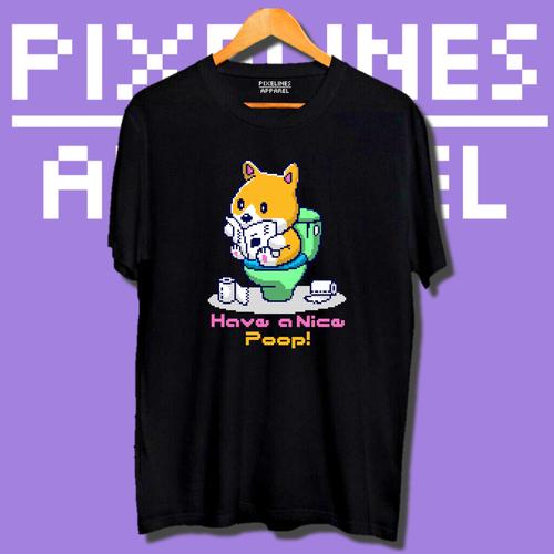 Jual Kaos pixel art 8 bit Have a Nice Poop by Pixelines - L - Kota ...