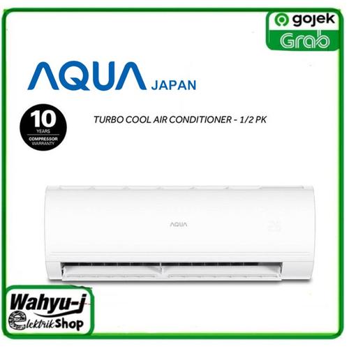 Jual AC Turbo Cool AQUA JAPAN 1/2 PK + PASANG AQA -KR5ANP Turbo Cool ...