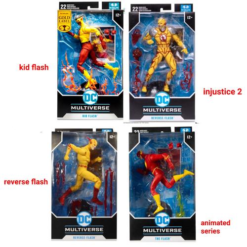 Jual DC Comics The Flash McFarlane Action Figure - Reverse Flash - Kab ...