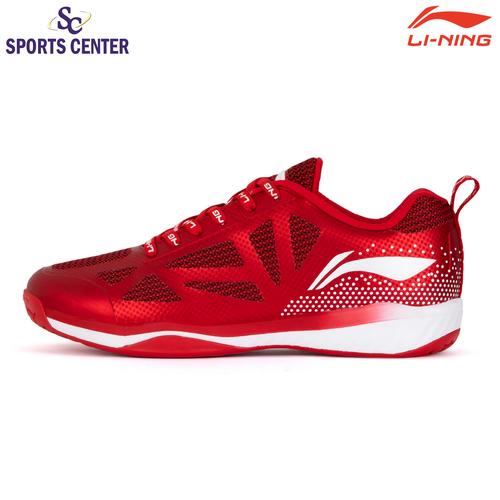 Promo New Sepatu Badminton Lining Ultra Fly II / 2.0 AYTT049 Red ...