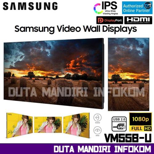 Promo SAMSUNG VM55B U 55" Inch - Video Wall Signage Display Cicil 0% 3x ...