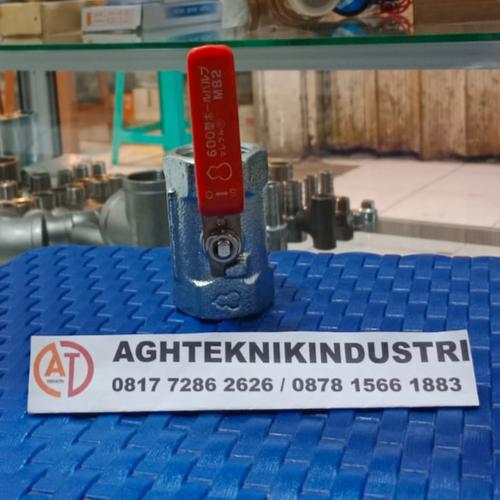 Jual Ball valve / kran khusus uap steam 1"inch mall hitachi (MB2 ...