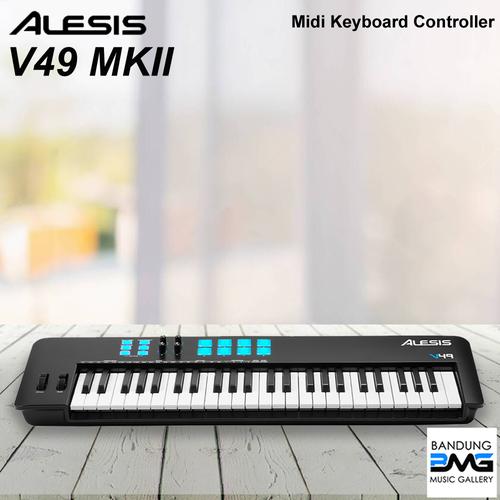 Jual Alesis V49 MKII USB MIDI Keyboard Controller / V49MKII / V49 MK2 ...