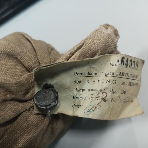 Jual koin 50 sen garuda dalam karung asli, segel dan tag asli - Kota ...