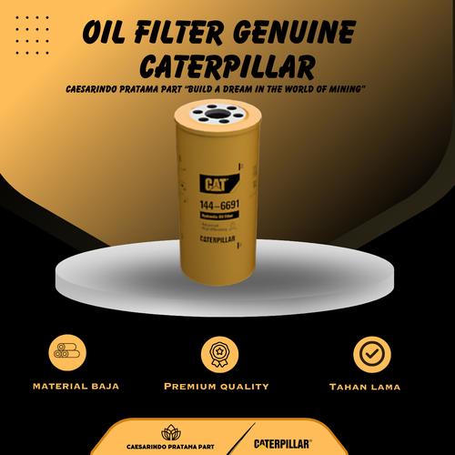 Jual HYDRAULIC OIL FILTER CAT 144-6691 ORI / FILTER HIDROLIK CAT ...