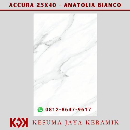 Jual Keramik Dinding 25x40 Accura Anatolia Bianco - Jakarta Barat - KESUMA JAYA KERAMIK | Tokopedia