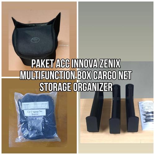 Jual PAKET NEW INNOVA ZENIX--Multifuntion Box, Cargo Net, Storage ...