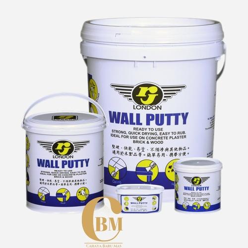 Jual Dempul Tembok Wall Putty RJ LONDON Plamir Kayu Putih Kaleng Galon ...