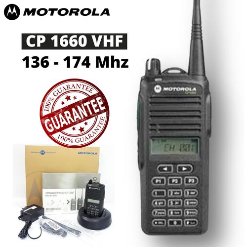 Jual HT Motorola CP 1660 Handy Talky CP1660 VHF 136 - 174Mhz Original - Kab. Sleman - BAKOEL HT ...
