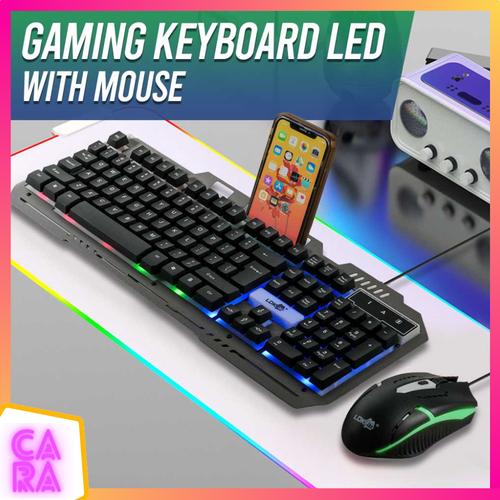 Promo Keyboard Mouse Gaming RGB Bundle Combo LDKAI 828 - Jakarta Barat ...