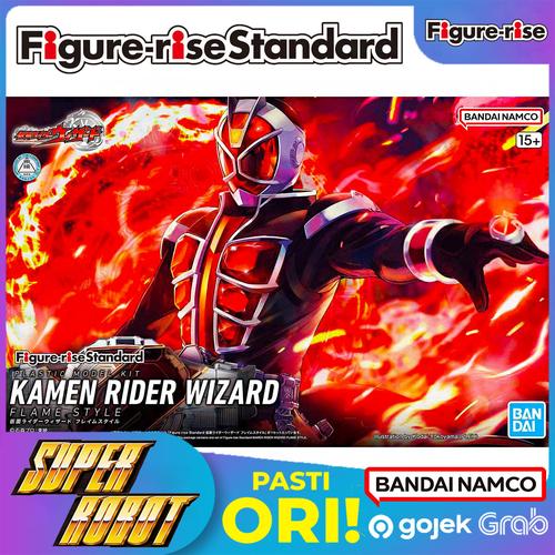 Jual Figure Rise Standard Kamen Rider Wizard Flame Style BANDAI ...