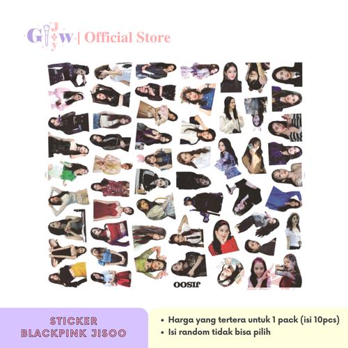 Jual A6007 STICKER 10PCS (BLACKPINK JISOO) anti air notebook scrapbook ...