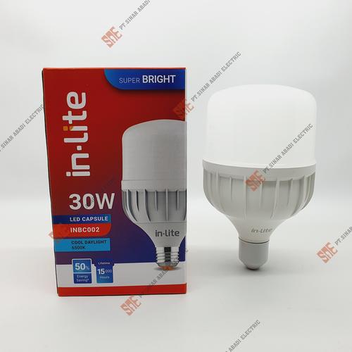 Jual Lampu Led Inlite 30W 30 Watt Putih 6500K / In Lite INBC002 Capsule - Kota Bandung - PT ...