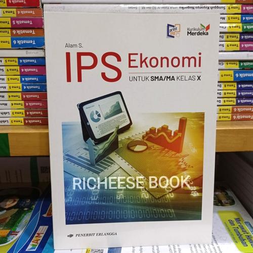 Jual Buku IPS Ekonomi SMA Kelas 10 Kurikulum Merdeka Erlangga - Jakarta Pusat - Richeese book ...
