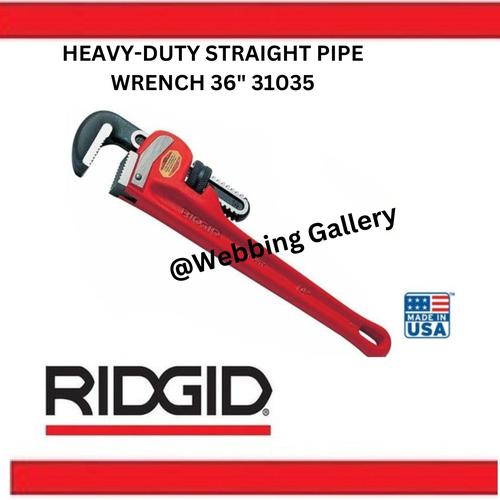 Jual RIDGID HEAVY-DUTY STRAIGHT PIPE WRENCH 36" RIDGID 31035 - KUNCI ...