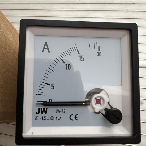 Jual Amper Ampere Panel Meter Direct 72x72 72 x 72 Analog - 10A - Kota ...