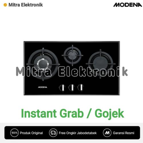 Jual Modena kompor tanam BH 1735 - 70cm 3 tungku khusus JABODETABEK ...