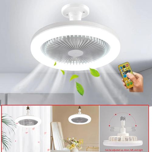 Jual Lampu Kipas Angin 2in1 36W LED Plafon Fan Ceiling Remote Control ...