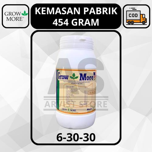 Jual Pupuk GROW MORE 6 30 30 454 Gram NPK Buah Masa Generatif - Kota ...