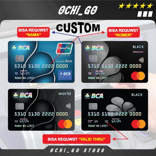 Jual Stiker Kartu Atm Garskin Skin Card Custom Bank BCA Prioritas ...