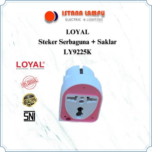 Jual Steker Serbaguna + Saklar Loyal LY922SK - Kota Semarang ...