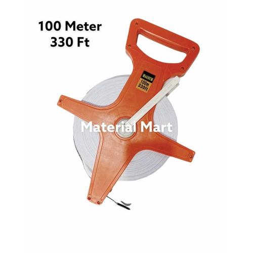 Jual Meteran Tancap 100M | Meteran Fiber 100 Meter | Alat Ukur Roll 100 ...