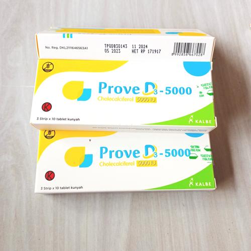 Jual vitamin prove d3 5000 iu (box) - Kota Bekasi - mulia_pharma01 ...