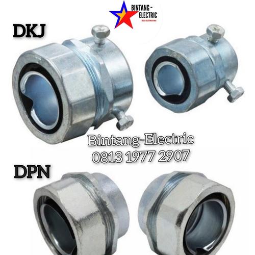 Jual Konektor / Connector / Kopling Flexible Conduit Ke Pipa 3/4" DKJ ...