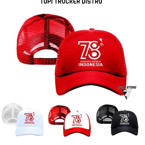 Jual Topi Hut Ri Semangat Kemerdekaan Dirgahayu Repulik Indonesia Raya ...