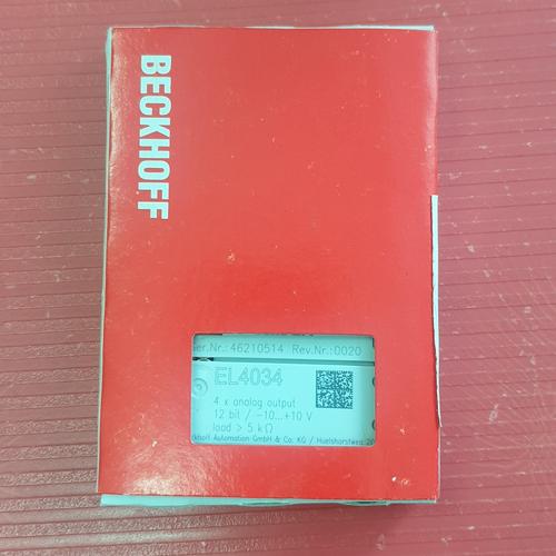 Jual BECKHOFF EL4034 EtherCAT Terminal, 4-channel analog output, voltage - Kota Surabaya ...