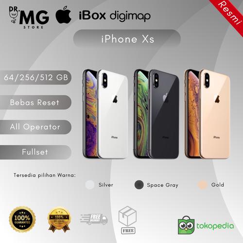 Jual iPhone XS 64GB | 256GB | 512GB Fullset Resmi Original iBox/Digimap ...